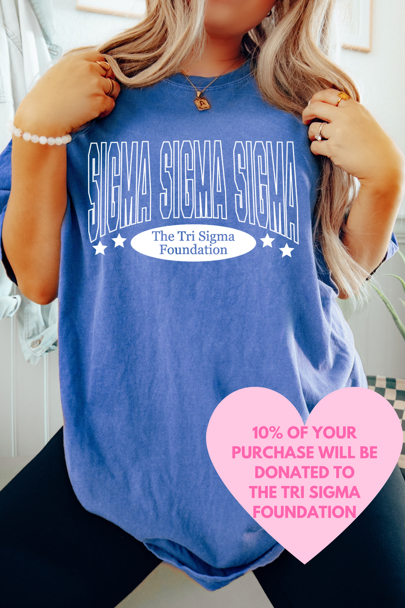 SIGMA- Outline Arch Philanthropy Tee – Made by Mollz