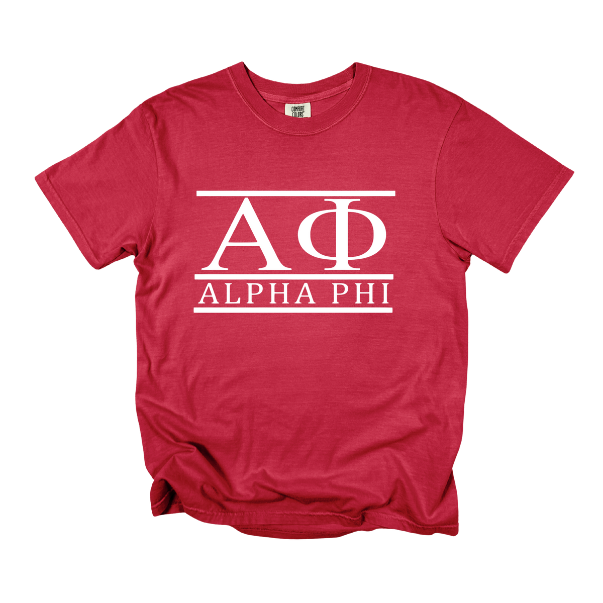 APHI- Classic Greek Letters Tee – Made by Mollz